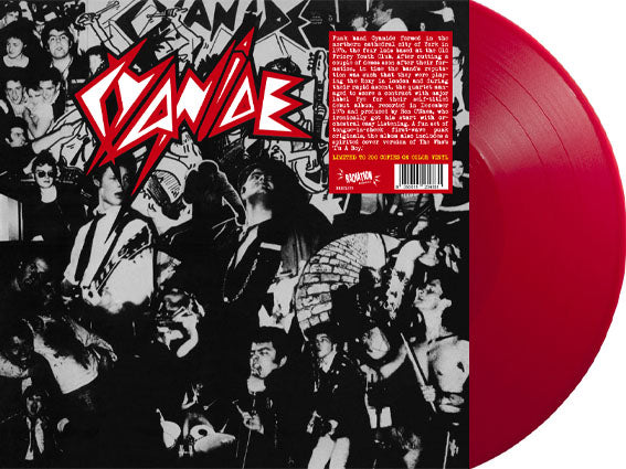 CYANIDE – CYANIDE (LP, ALBUM, LTD, RED) - NEW – Radiation Records
