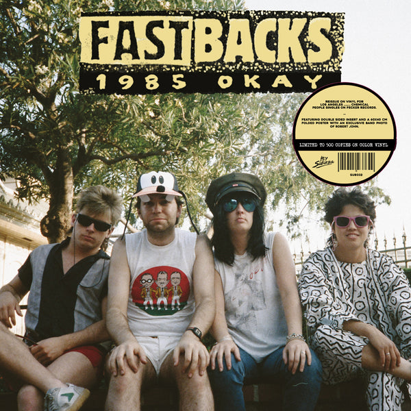 FASTBACKS - 1985 OKAY (LP, Album, WHITE) - NEW – Radiation Records