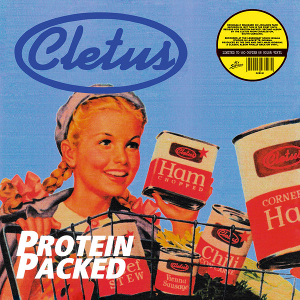 CLETUS - PROTEIN PACKED (LP, Album, BLUE) - NEW – Radiation Records