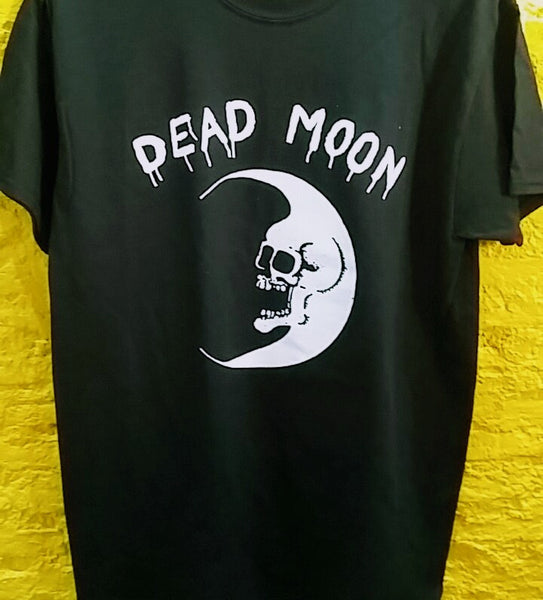 DEAD MOON - logo T-SHIRT ***ALL SIZES AVAILABLE*** – Radiation Records