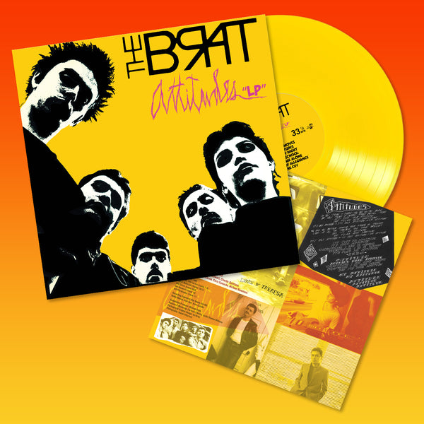 THE BRAT - ATTITUDES "LP" (LP, album, YELLOW) - NEW – Radiation Records