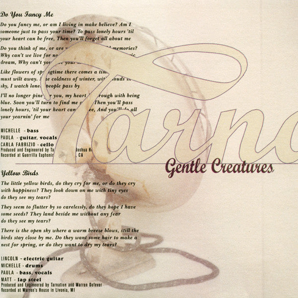Tarnation - Gentle Creatures (CD, Album) - USED – Radiation Records