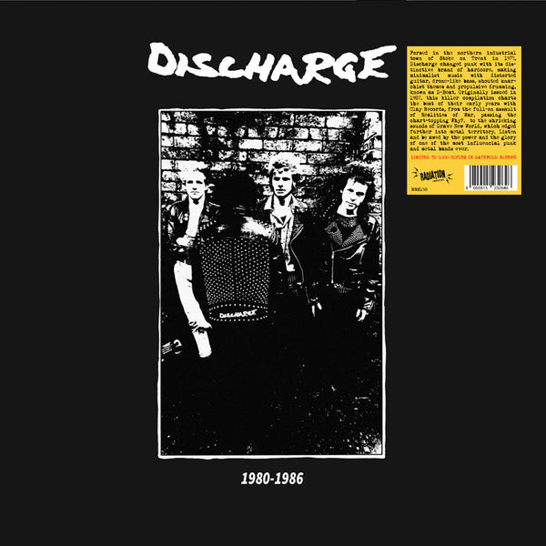 Discharge – 1980-1986 (LP, Album, Gatefold, WHITE, RE, ltd) - NEW ...