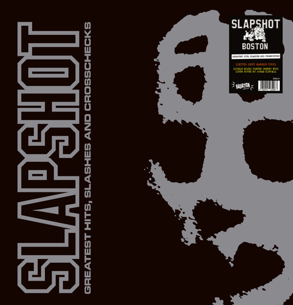 Slapshot – Greatest Hits, Slashes And Crosschecks (LP, Album, GREY MAR ...