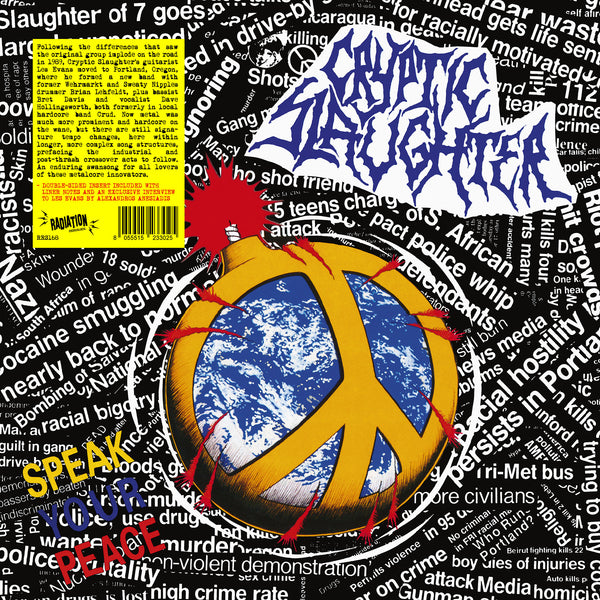 Cryptic Slaughter – Speak Your Peace (LP, Album, BLUE, RE, ltd) - NEW ...