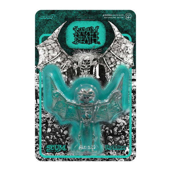 NAPALM DEATH - Napalm Death Reaction Figure - Scum Demon Aquamarine ...